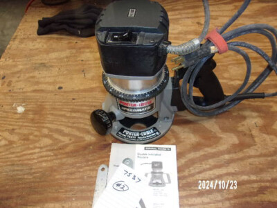 Rare Porter Cable 'D-HANDLE' 7537 Router (#1) | eBay