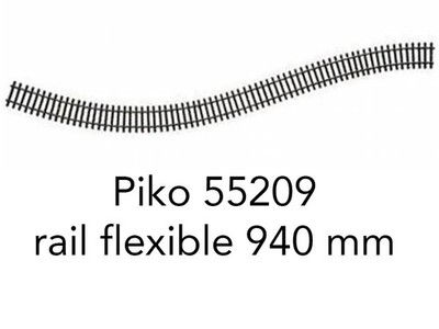 PIKO PIKO 55209 - Voie A - rail flexible 940 mm code 100 HO ...