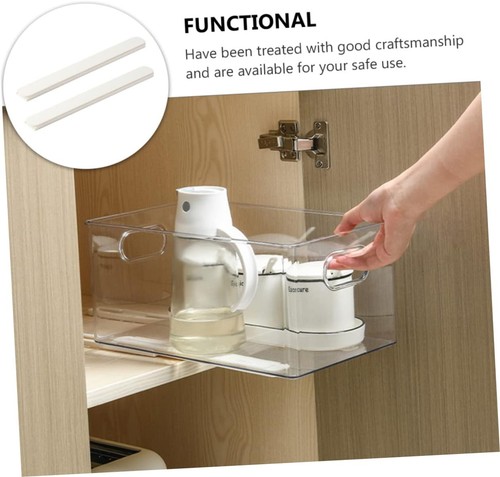 1Set Self Adhesive Drawer Guide Slides White 26.40X3.00X1.00CM, | eBay