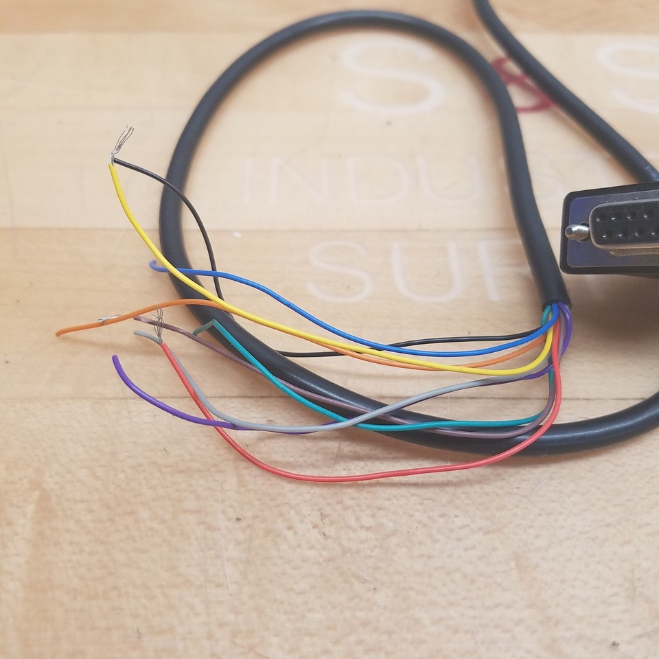Zip Link ZL-DB9F-CBL-2P Cable, 4Ft, 9 Wire, 9-Pin - USED | eBay