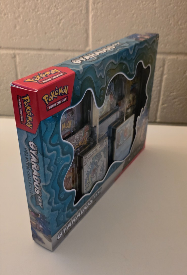 Pokémon TCG Gyarados EX Premium Collection - GameStop Exclusive - New ...