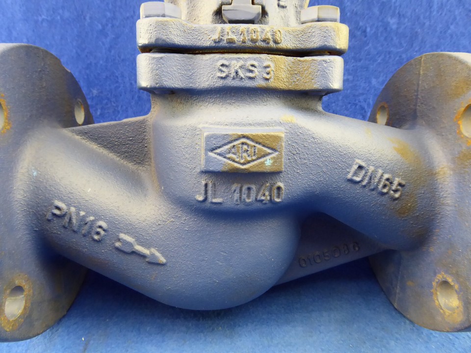 Ari Stobu Dn65 Pn16 Flanges Gate Valve Handwheel Gate Valve 290mm ...