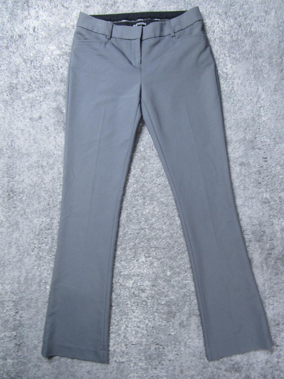EXPRESS Pants Womens 4R Dress Gray Bottoms Business Formal Work Slacker ...