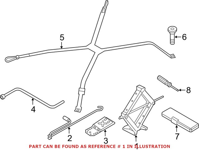 Genuine OEM Floor Jack For BMW 71126851961 for sale online | eBay