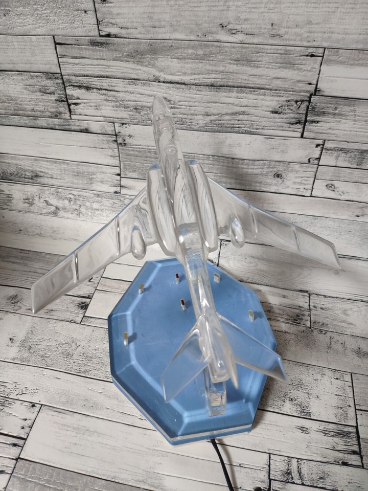 Vintage model military illuminated aircraft handmade Russia USSR ...