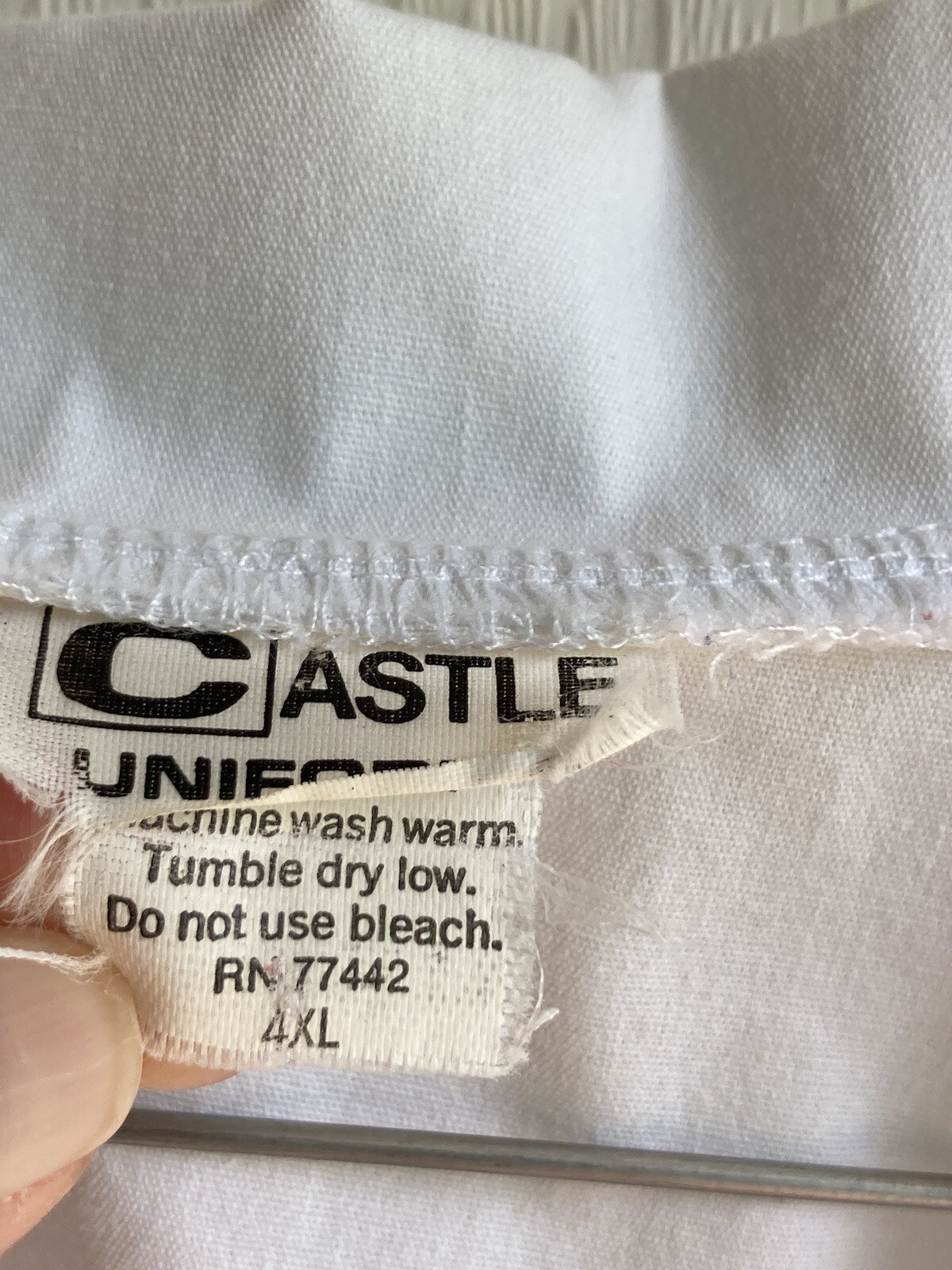 Vintage Nursing White Lab Coat School Patch Womens 4 … - Gem