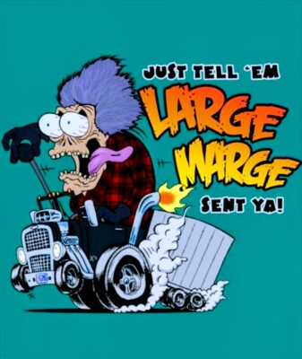 Large Marge Peewee's Big Adventure 3.5 Inch Vinyl Sticker Indoor ...