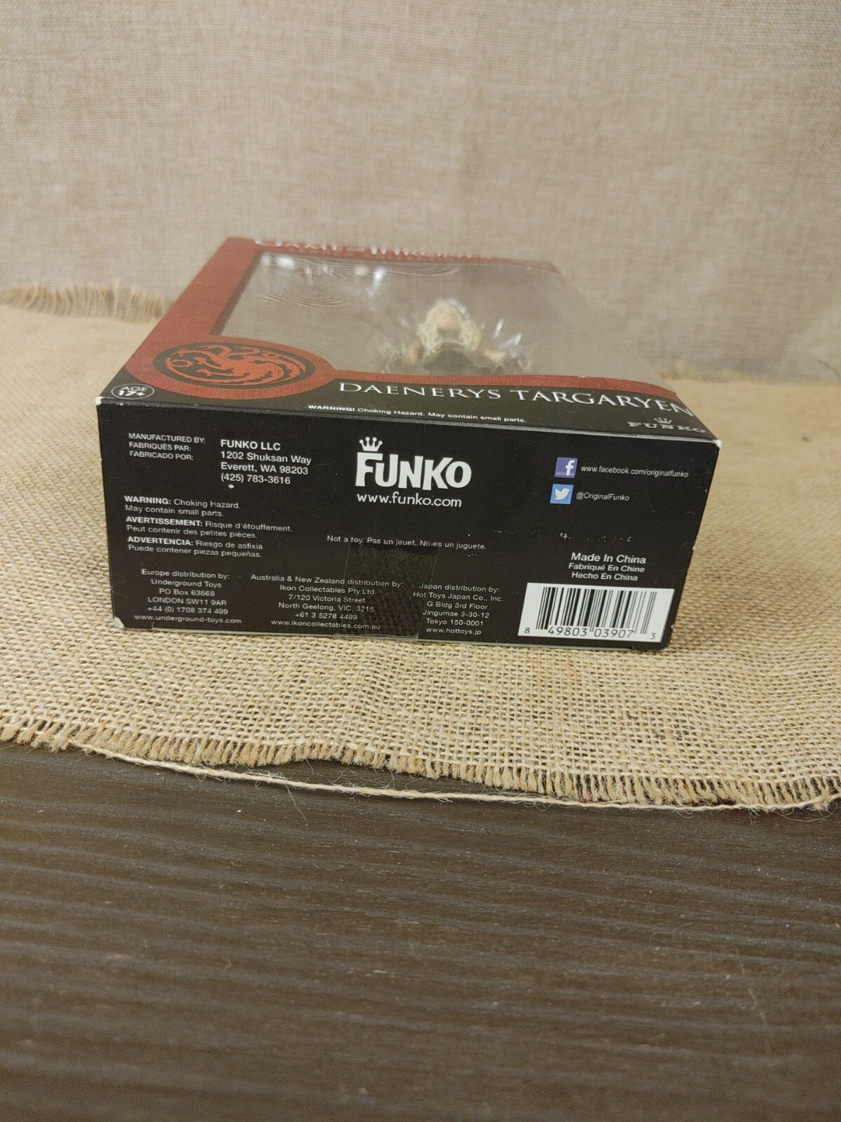 Funko Legacy Collection Game Of Thrones DAENERYS TARGARYEN Series #1 ...