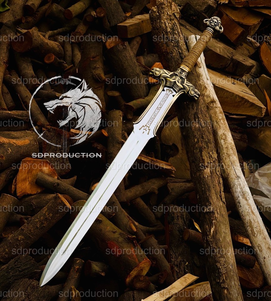 Handmade Scottish Claymore Sword, Medieval Sword, Battle Ready Viking ...