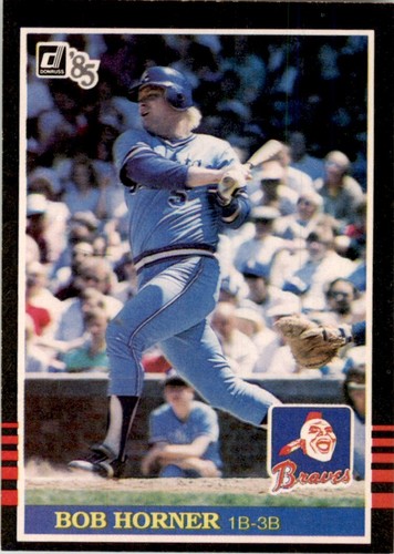 1985 Donruss Bob Horner 100 Baseball Cards #77 | eBay