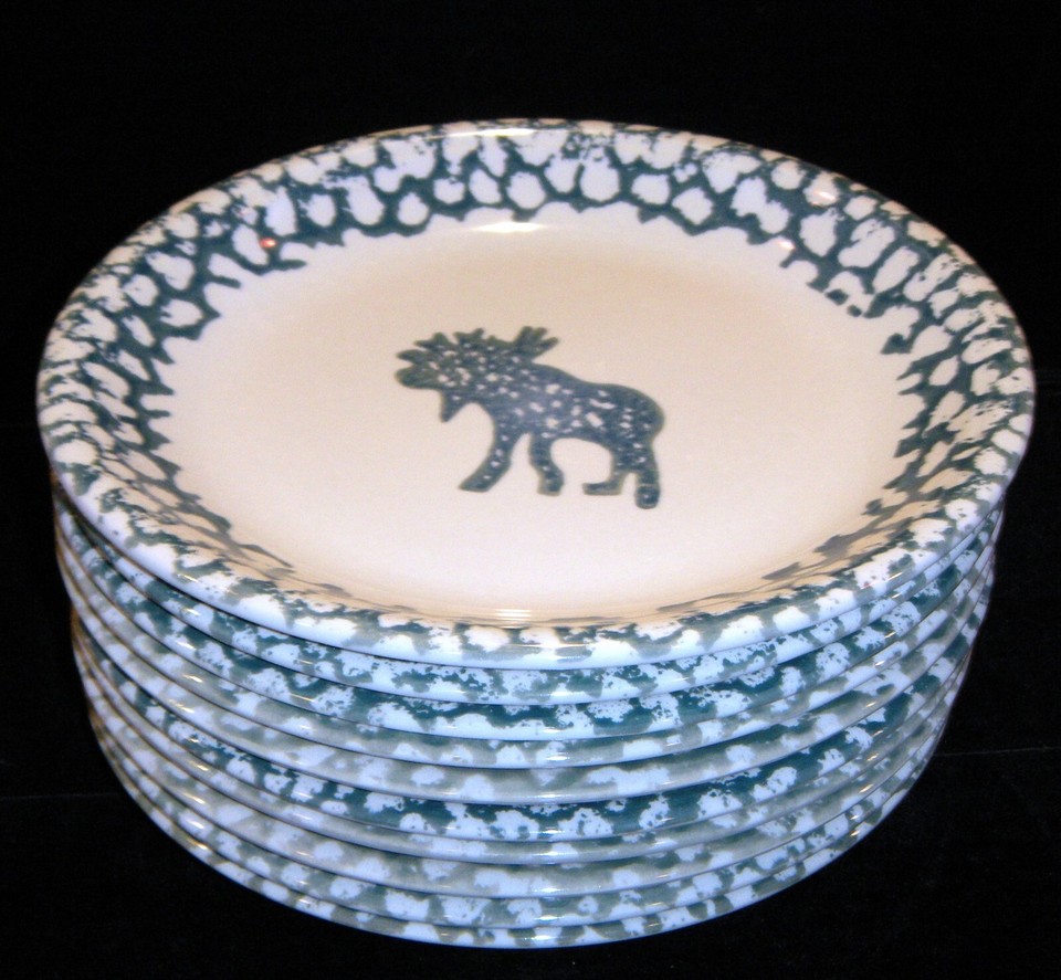 FOLK CRAFT "Moose Country" Dinner Ware by TIENSHAN | eBay