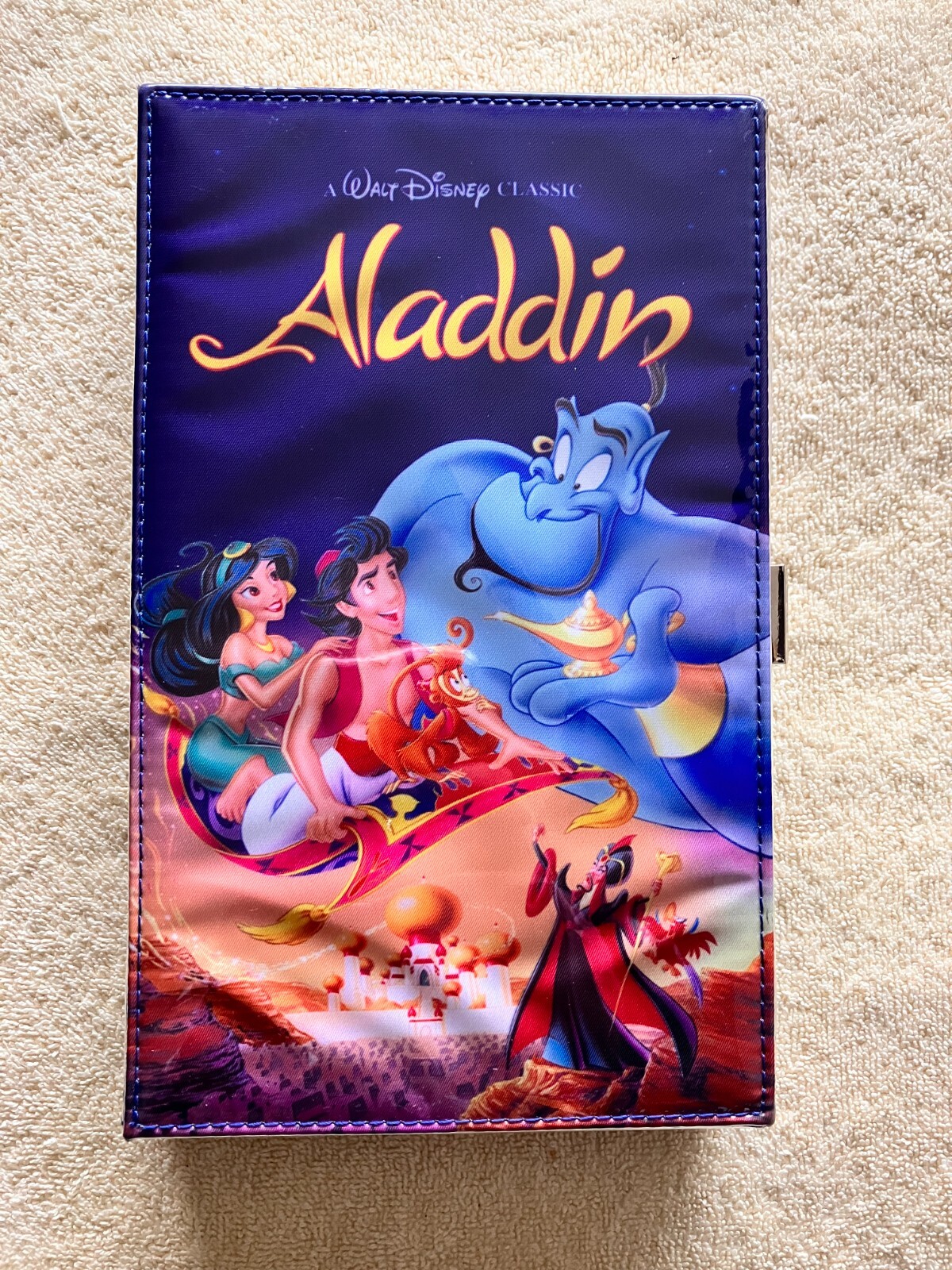 Disney Aladdin Character Clutch - VHS tape style! Ad… - Gem