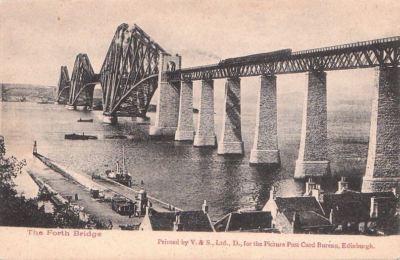 Postcard The Forth Bridge Scotland | eBay