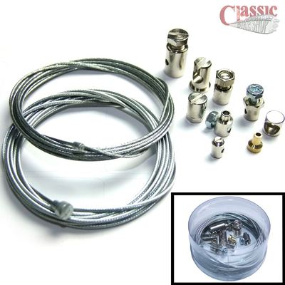 NEW UNIVERSAL INNER CLUTCH THROTTLE BRAKE CABLE REPAIR KIT MOTORCYCLE ...