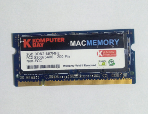 MAC Mémory 2 Go Apple DDR2 PC2-5300/5400-200pin | eBay