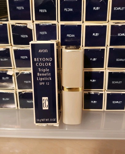 Avon Beyond Color Triple Benefit Lipstick SPF 12 BOXED **Choose Your ...