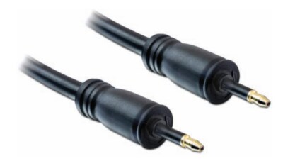 Toslink Kabel 3m Mini 3,5mm Stecker Optisches Digital Audio LWL Hifi ...