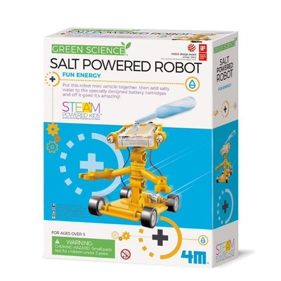 4M - Green Science - Salt Powered Robot | eBay