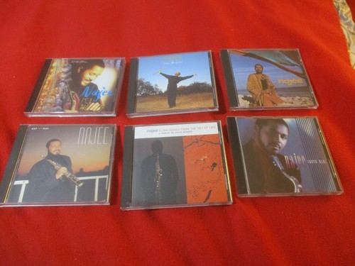Najee - 6 CD Lot Tokyo Blue, Najee's Theme, Day by Day, Illusion, Share ...