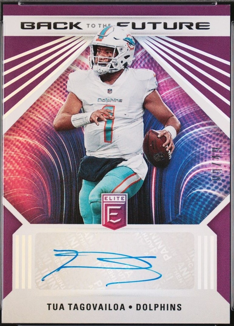 2022 Panini Donruss Elite - Back to the Future Signatures Tua ...