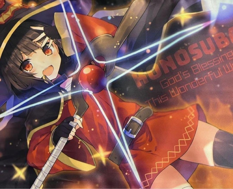 m20 Tapestry Megumin Explosive Fair B2 Poster Konosuba 2 Anime Merch ...
