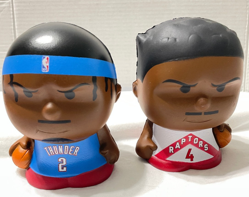 Lot of 2 NBA Series 4 Jumbo Squeezy Mate Gilgeous-Alexander, Barnes ...