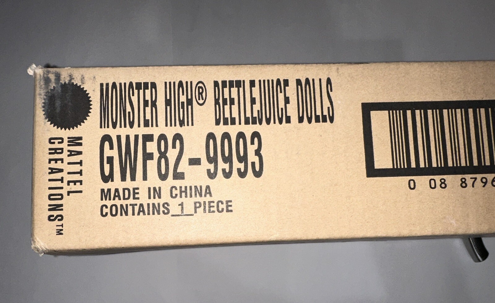 Mattel Creations Beetlejuice & Lydia Deetz Monster High Skullector Doll ...