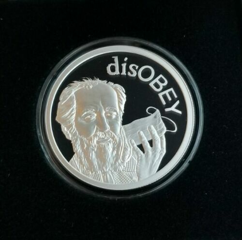 Silver shield 2021 Solzhenitsyn V2 disObey Series #3 (Low Mintage) | eBay