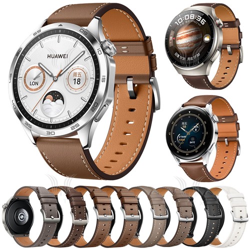 Premium Leather Strap Wrist Band For Huawei Watch 4 3 Pro GT 4 3 2 46mm ...