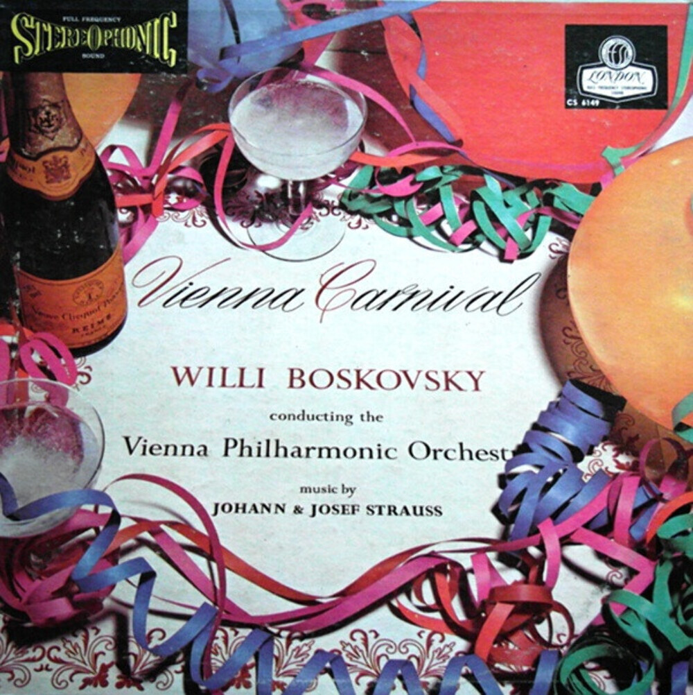 Wiener Philharmoniker Conductor Willi Boskovsky - Vienna Carnival ...
