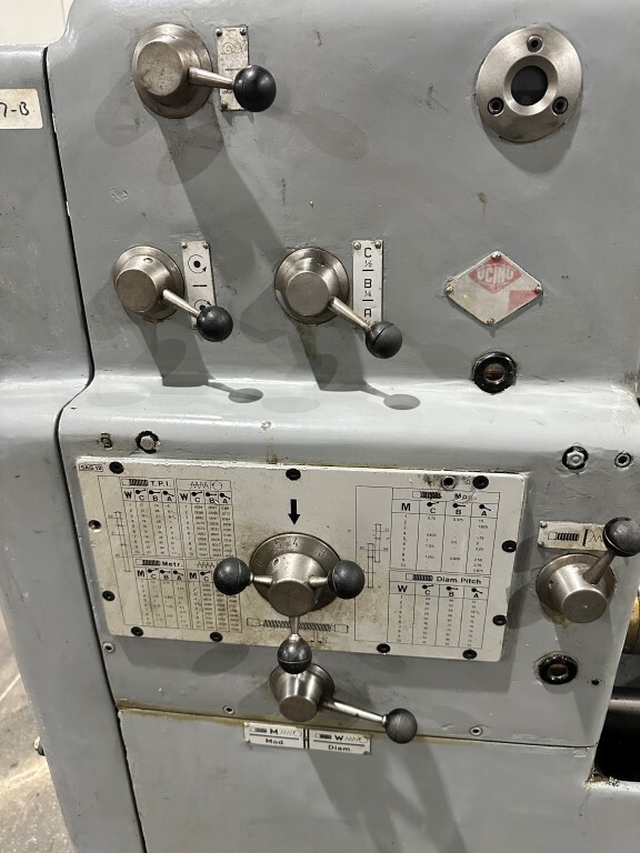 GRAZIANO SAG12 12" X 32" LATHE - Collet Closer, Metric & English ...