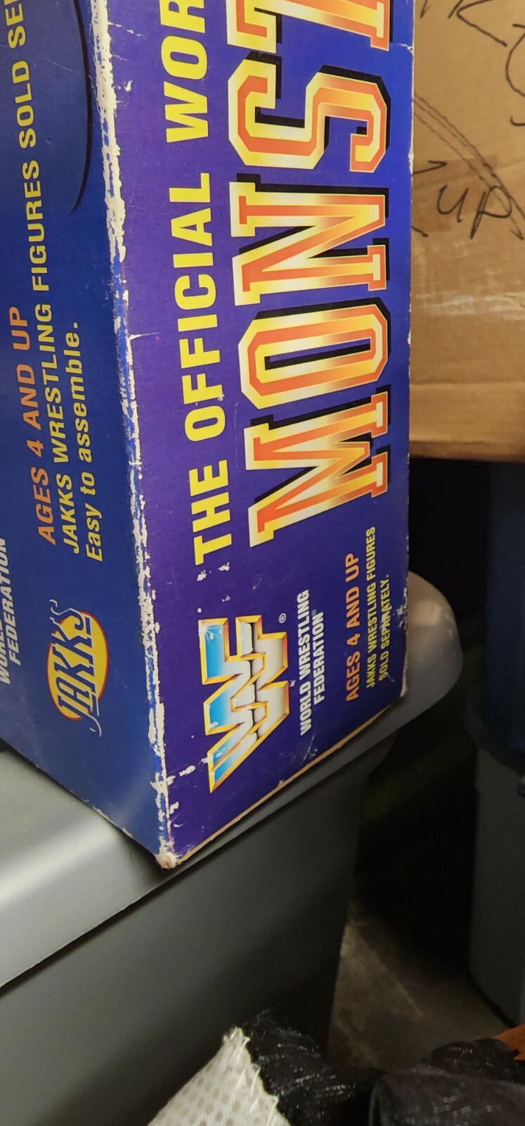 The Official World Wrestling Federation WWF Monster Ring New In Box | eBay