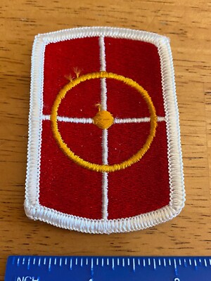 US Army 420th Engineer Brigade Full Color Patch Red INV5091 | eBay