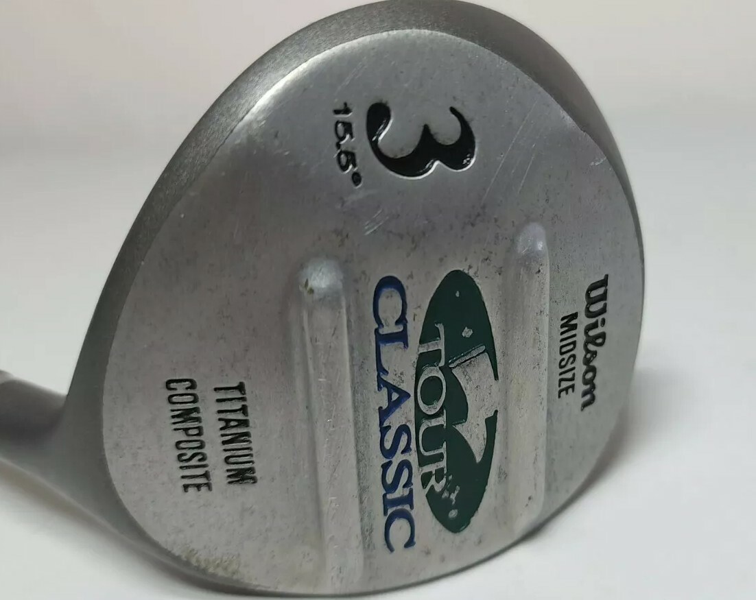WILSON TOUR CLASSIC 3 Wood Titanium Composite Graphite Shaft | eBay