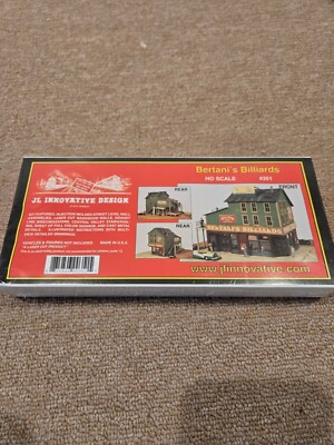 HO Scale JL Innovative Bertani's Billiards #351 Craftsman Kit - NEW | eBay