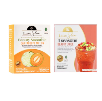 Luxe Slim Four Seasons Beauty Juice & Beauty Smoothie Cantaloupe Melon ...