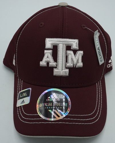 NCAA Texas A&M Aggies Adidas Adult Structured Flex Fit Cap Hat Beanie ...