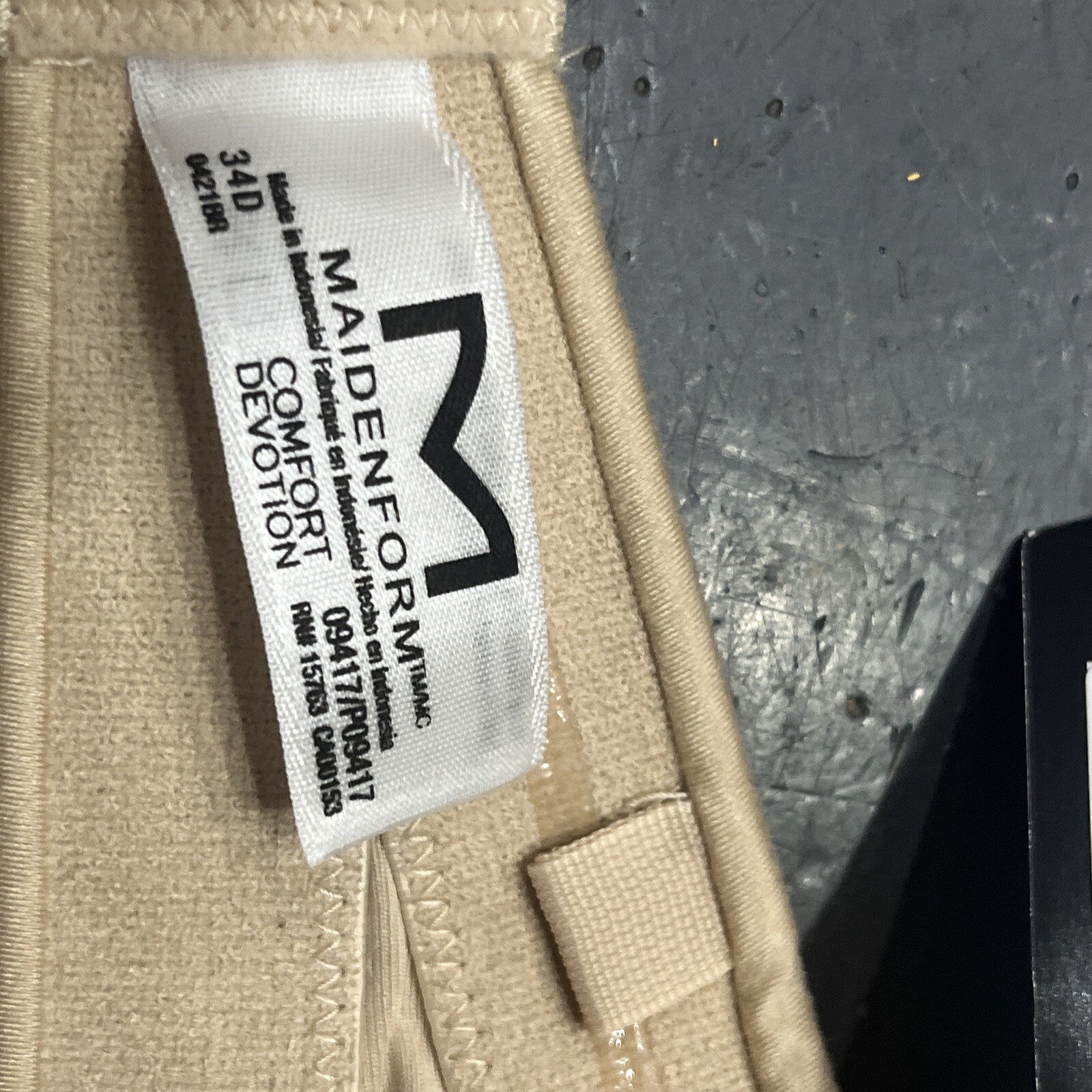 Maidenform 09417 Custom Lift Strapless Bra Latte Size 34d for sale ...