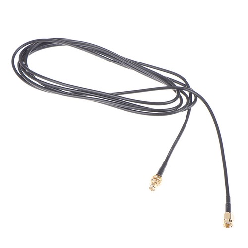 1PC 1m WiFi router antenna extension cable cord RG174 RP-SMA male to ...