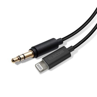 Elecom Lightning audio cable 1m AUX conversion cable iPhone / iPad. from Japan | eBay