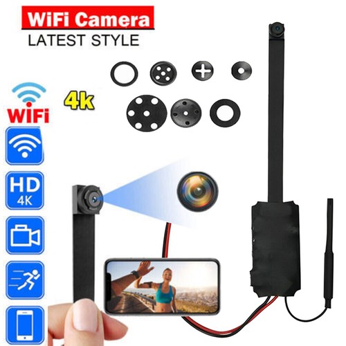 1080P HD Wireless Mini Wifi Camera DIY Screw Nanny Micro Cam DVR Remote ...