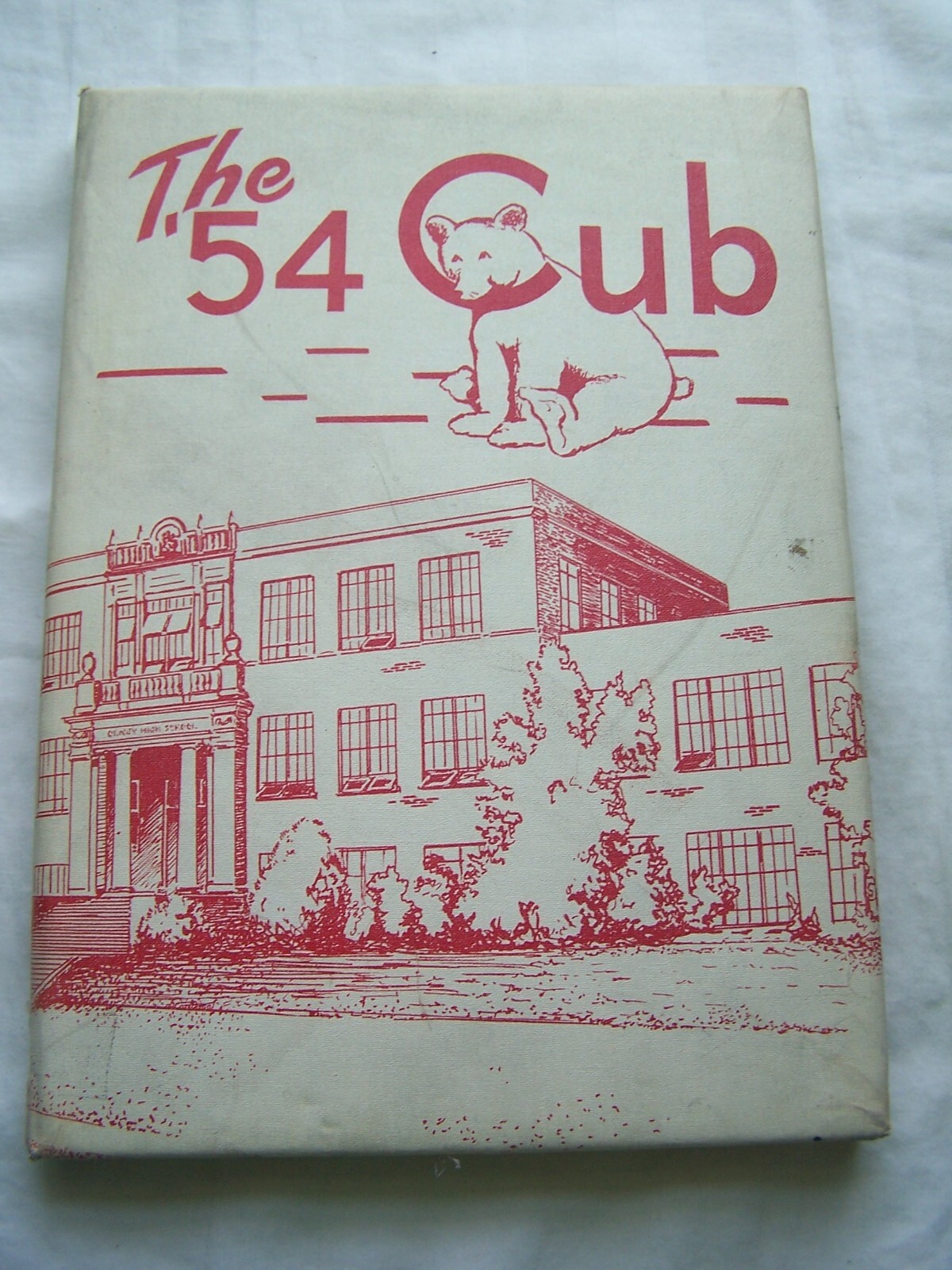 1954 OLNEY HIGH SCHOOL YEARBOOK OLNEY, TEXAS THE CUB UNMARKED | eBay