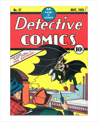 Batman First Appearance Cover - Poster Print | eBay