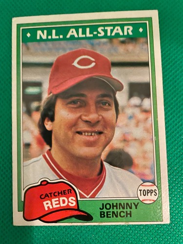 1981 TOPPS #600 JOHNNY BENCH | eBay