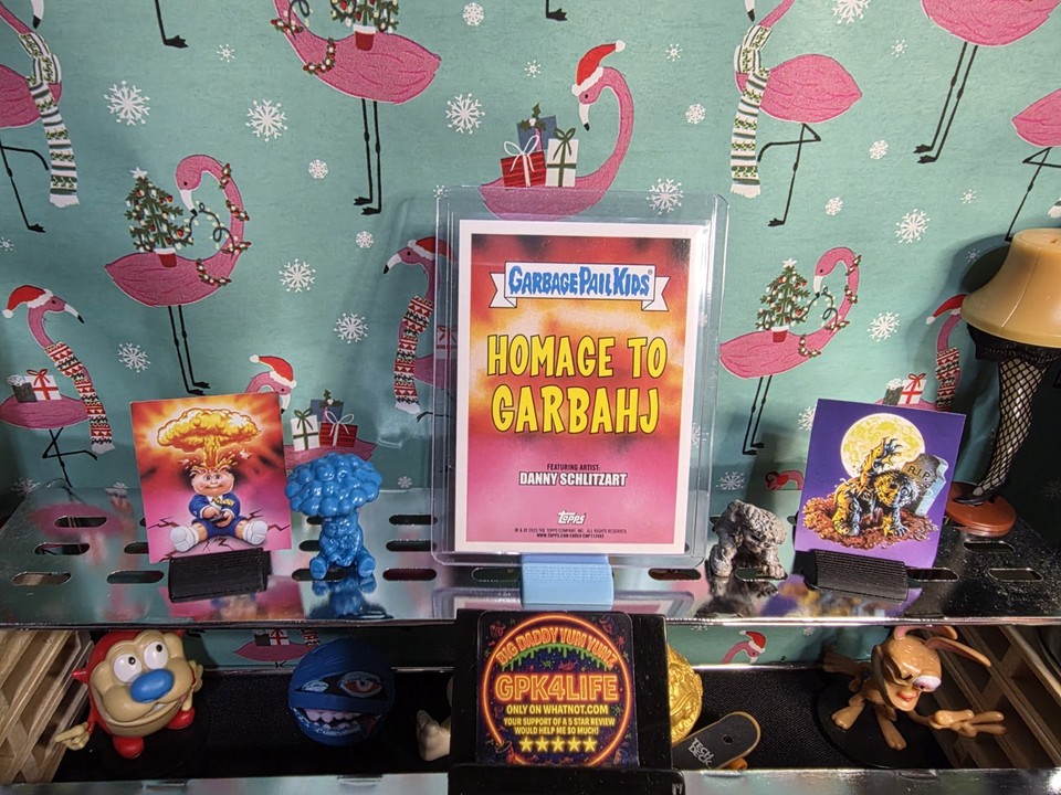 GARBAGE PAIL KIDS 40TH ANNIVERSARY GARB-13 ADAM BOMB 57/99 HOMAGE TO ...