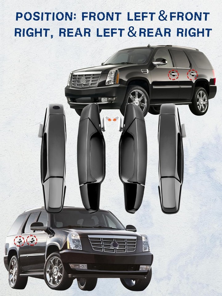 Front Rear Left & Right Exterior Door Front Rear Left & Right(4 Door ...