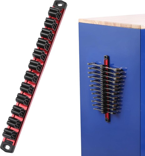 WORKPRO Magnetic Screwdriver Organizer and Wrench Organizer, Aluminum Rail... | eBay