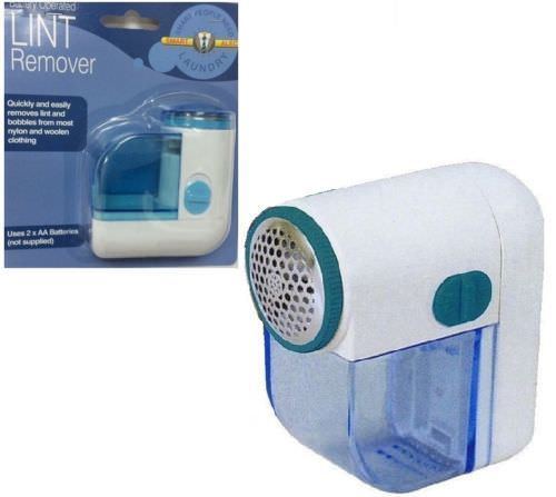 Battery Operated Cordless Lint Remover Bobble Wool Fabric Clothes ...