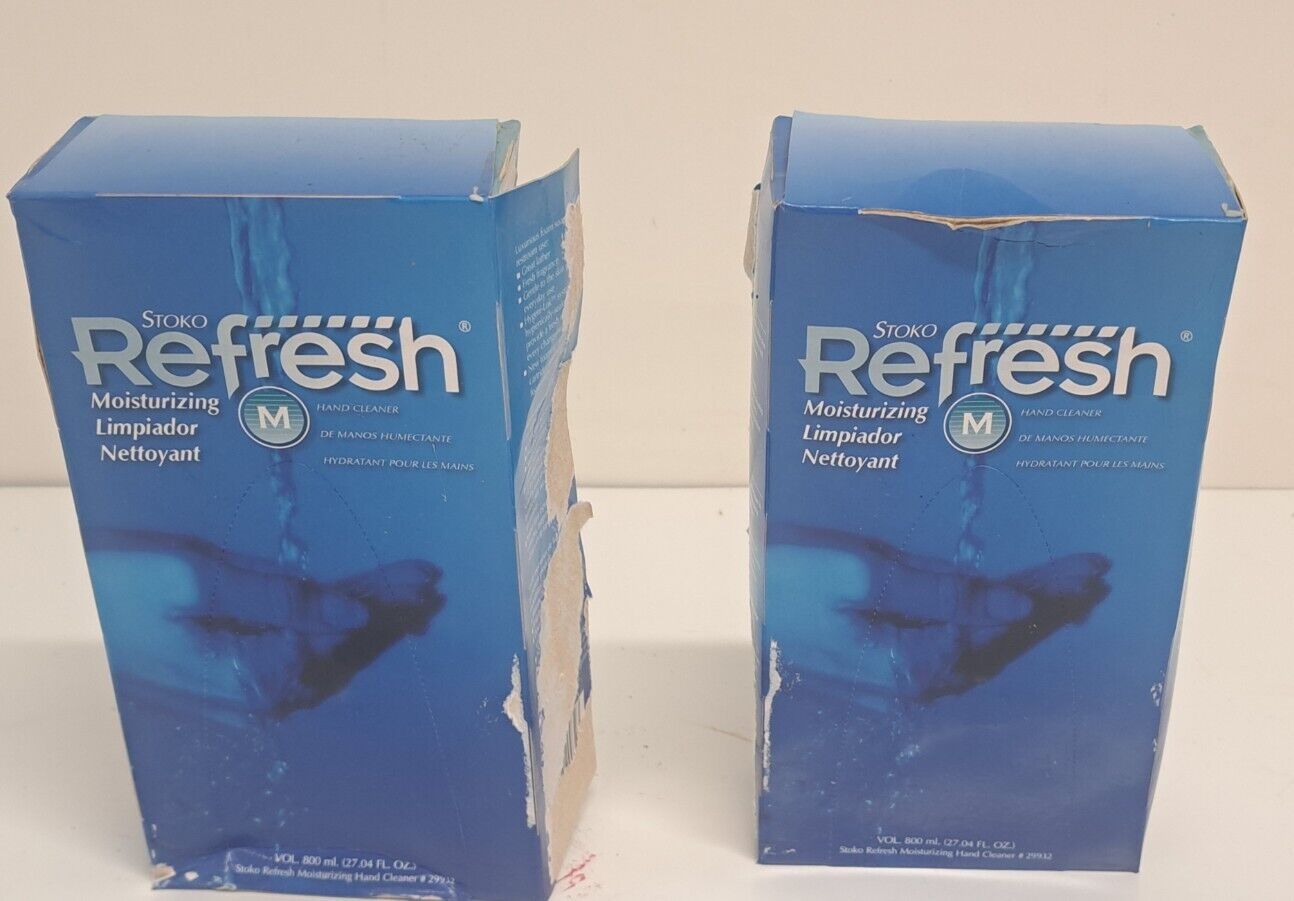 Stoko Skin Care Refresh Moisturizing Hand Cleaner 29932 Foam Refill Lot ...