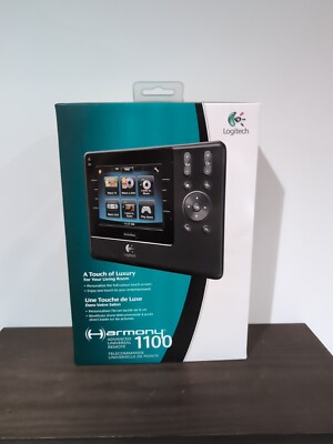 Logitech Harmony 1100 Black Wireless Universal Remote - Preowned | eBay